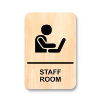 Review staff room - papan tanda ruang pegawai - ruang karyawan | Tokopedia