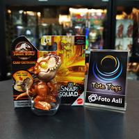 Review MATTEL SNAP SQUAD WAVE 7 TYRANNOSAURUS T-REX METALIK CAMP ...