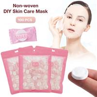 Review Compressed Paper Mask Sheet /Tablet Mask/Masker Kertas isi 20/50 ...