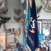 Review bendera pataka logo WAMI 94x133 CM 1 sisi | Tokopedia
