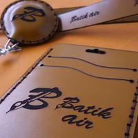 Review Model A-Custom Id Card Holder/Name tag Kulit Sapi asli ...