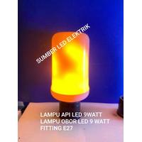 Review Lampu api led 9 watt lampu obor led 9 watt 220V Fitting E27 ...