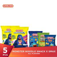 Review Mamee Monster Noodle Snack x SMAX All Flavors | Tokopedia