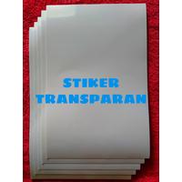 Jual Kertas Stiker Transparan Murah - Harga Terbaru 2021