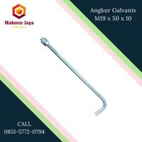 Review Angkur Galvanis M19 x 50 x 10 / Angkur Beton Galvanis | Tokopedia