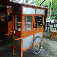 Jual Gerobak Dorong Kayu Terbaik - Harga Murah Juni 2024 & Cicil 0%