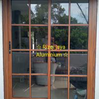 Jual Aluminium Motif Kayu Terbaik - Harga Murah Juni 2024 & Cicil 0%