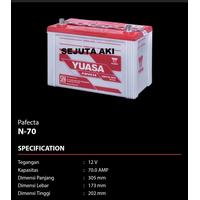 Jual Aki N70 Yuasa Terlengkap - Harga Murah Oktober 2025 & Cicil 0%
