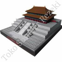 Review Figure Gedung Papercraft Forbidden City DIY Paper Craft China ...