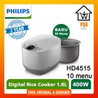 Review (HARGA PROMO) Philips Magic Com Rice Cooker Digital HD 4515/33 ...