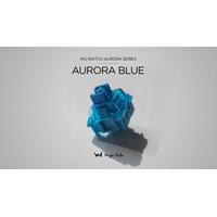 Review WS Aurora Blue Switch (Linear 63.5g - PCB Mount) - NO FACTORY ...
