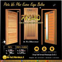 Jual Pintu Kayu Ulin Terbaik - Harga Murah Maret 2023 & Cicil 0%