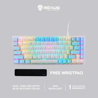 Review Rexus Daxa M84 Classic Mechanical Keyboard Gaming Series | Tokopedia