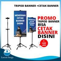 Jual Banner Standing Murah & Terbaik - Harga Terbaru Maret 2025