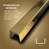 Jual Lis U Stainless Terlengkap - Harga Murah Juni 2024 & Cicil 0%