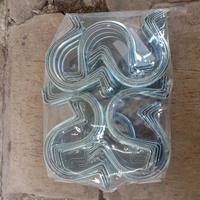 Review Klem plat besi 2 1/2" inch tebal / pipe clamp / klem omega ...