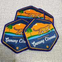 Review Emblem Gunung Ciremai Baru Sublimasi Patch Merrowed | Tokopedia