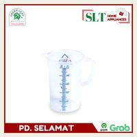 Review Gelas Takar Ukur Takaran Plastik 0,5 Liter Green Leaf Scarlett ...