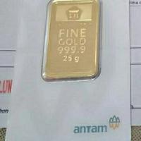 Jual Emas Antam 25 Gram Murah & Terbaik - Harga Terbaru Juni 2024