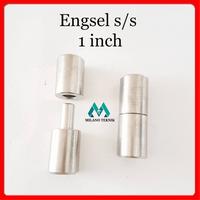 Review Engsel Pintu ss / Engsel bubut jendela stainless steel | Tokopedia