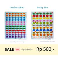 Review Stiker Smiley Emoticon cemberut. Sticker reward anak. Alat Bantu ...