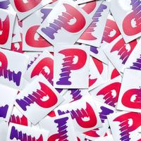 Review P LOGO Sticker by ParaParody | Tokopedia