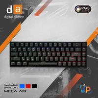 Review Keyboard Gaming Mechanical Digital Alliance Meca Air RGB - Hitam ...