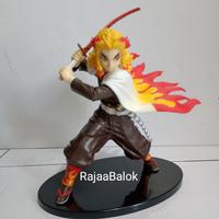 Review Demon slayer figure kimetsu No Yaiba Rengoku Shingurou - Biru ...