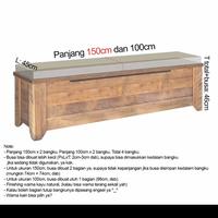 Jual Bench Kayu Terbaik - Harga Murah Februari 2025 & Cicil 0%