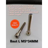 Jual Baut Titanium Motor Terlengkap - Harga Murah Mei 2024 & Cicil 0%