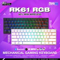 Review Royal Kludge RK61 60% Mini RGB Wireless Mechanical Gaming ...