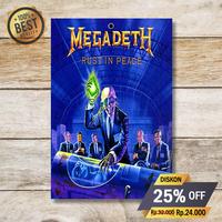Review Poster Band Megadeth - Poster Aesthetic - Poster kayu ...