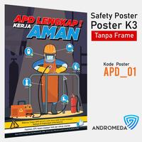 Review Produk - Safety Poster : Pengelasan Hot Work Panas APD | Tokopedia