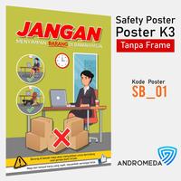 Review Produk - Safety Poster K3 : Office 5R Rapi 5S Kantor Ergonomi ...