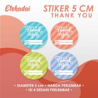 Jual Sticker Thank You Bulat Terlengkap - Harga Grosir & Murah Juni 2024