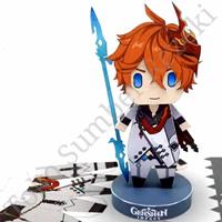 Review Figure Nendroid Genshin Impact Childe Papercraft Boneka Paper ...