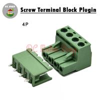 Review Terminal Block Konektor Plugable 5.08mm 4 Pin Screw Connector ...