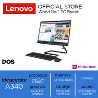 Review Lenovo Ideacentre A340-24IWL Core i3-10110U 4GB 512SSD - Dos ...