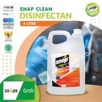 Review SNAP CLEAN Disinfektan Antiseptik - 4L (Khusus Gojek & Grab ...