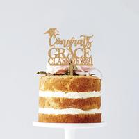 Review Cake Topper Akrilik Custom Wisuda Graduation Congratulations ...