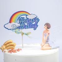 Review Cake topper animasi, cake topper happy birthday, cake topper ...