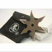 Review Pisau Lempar Ninja Shurikan Mata 6 Enam / Suriken Naruto | Tokopedia