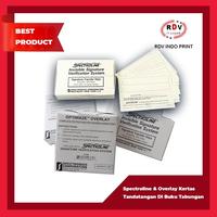 Review spectroline dan overlay kertas tandatangan di buku tabungan ...