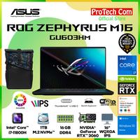 Review ASUS ROG ZEPHYRUS M16 GU603HM i7-11800H 16G 1TB RTX3060 6GB W10 ...