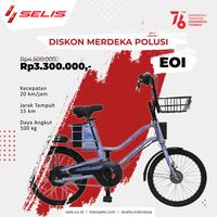 Jual Selis Sepeda Listrik Type Murah & Terbaik - Harga Terbaru Desember ...