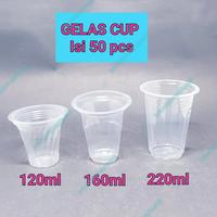 Gelas Plastik Pilihan Ukuran Lengkap - Termurah Maret 2025