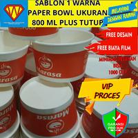 Jual Paper Bowl Custom Terlengkap - Harga Terbaru Mei 2024 & Cicilan 0%