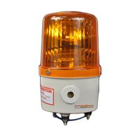 Review Lampu Warning Light Rotary 4 inch 24V DC bunyi Buzzer TAB ...