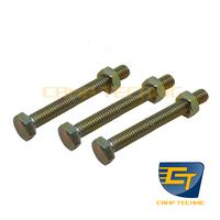 Review MUR BAUT KUNING HEXAGON M8 DIAMETER DRAT 8MM PITCH 1.0MM KUNCI ...