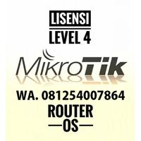 Jual Lisensi Mikrotik Level 4 Terbaru - Harga Murah Maret 2023 & Cicil 0%